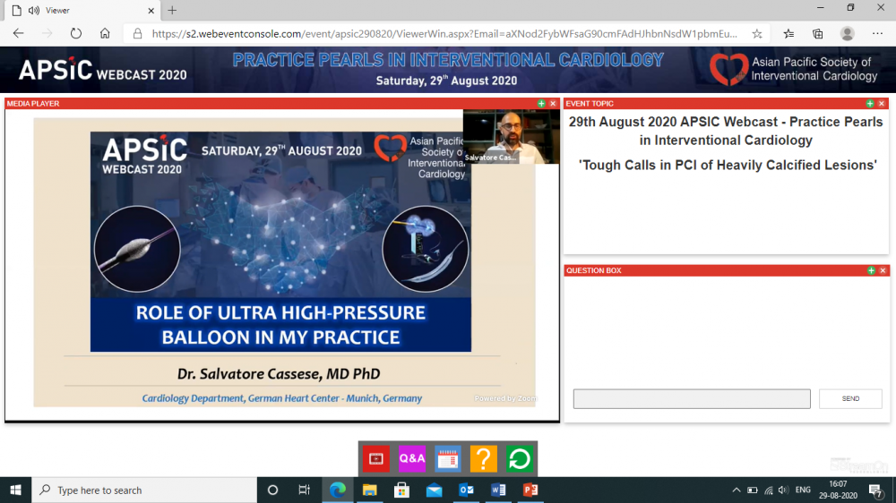 2nd APSIC Webcast - Aug 29, 2020 | APSIC